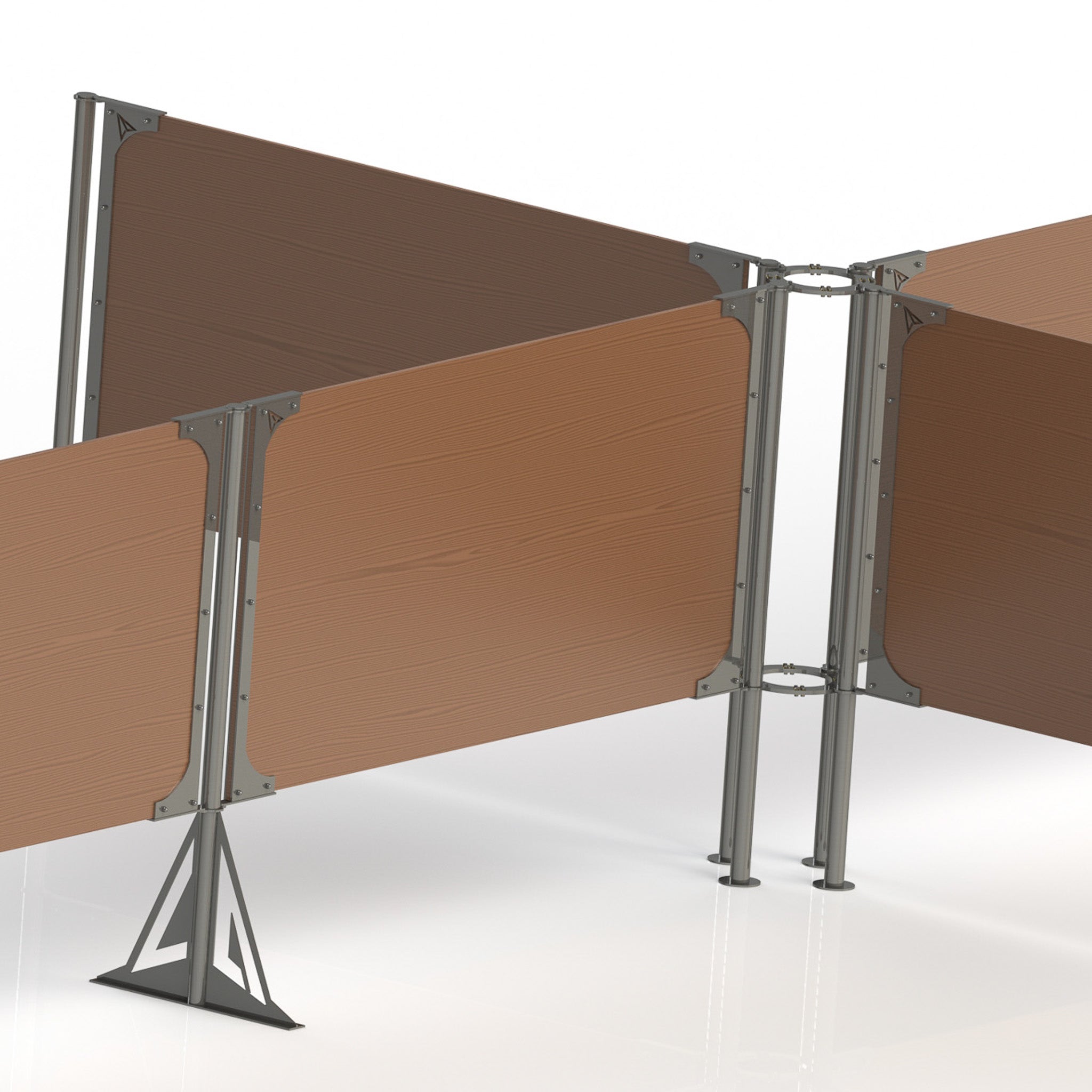 Custom Office Partitions | Metal Partitions by Black Rose Metal Lab